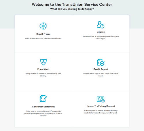 Credit Disputes | TransUnion